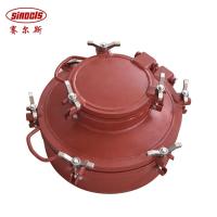 China Quick Opening Manhole Cover for Tank Truck Main Material Carbon Steel Check Tank Condition for sale