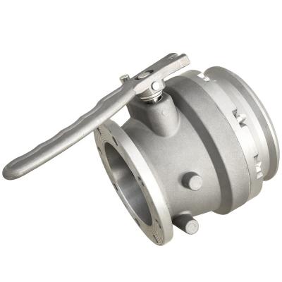 China DN100 Aluminum Alloy Oil Unloading Valve For Tank Trucks Nitrile Rubber / Fluororubber Seal Material for sale