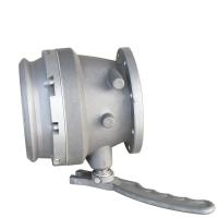 China DN100 Aluminum Alloy Oil Unloading Valve For Tank Trucks Nitrile Rubber / Fluororubber Seal Material for sale