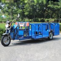 China Six Barrels Pure Electric Garbage Tricycle For Recycling And Cleaning for sale