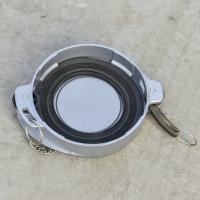 China Protecting Interfaces Aluminum Alloy Oil Unloading Valve Dust Cover for Tank Truck for sale