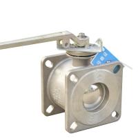China 3 Inch Stainless Steel Square Ball Valve for Light Fuel Oil Direct and Affordable for sale