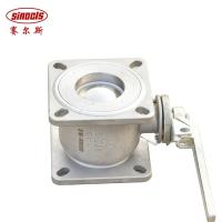 China 3 Inch Stainless Steel Square Ball Valve for Light Fuel Oil Direct and Affordable for sale