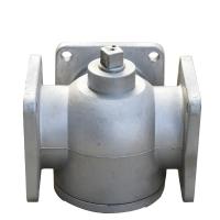 China Aluminum Alloy Four-position Three-way Valve for Tank Trucks Certified Adaptability for sale