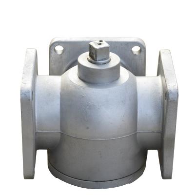 China Aluminum Alloy Four-position Three-way Valve for Tank Trucks Certified Adaptability for sale