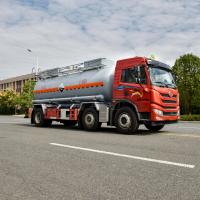 China 2 Passenger FAW 6*2 Corrosive Tank Truck L4BH Design Code 14.5m3 Capacity for sale