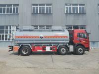China 2 Passenger FAW 6*2 Corrosive Tank Truck L4BH Design Code 14.5m3 Capacity for sale