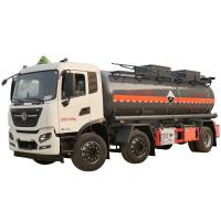 China 14.5CBM Hydrochloric Acid Liquid Alkali Tank Corrosive Product Tanker 26000 Gross Vehicle Weight for sale