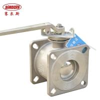 China Straight Through Square Stainless Steel Ball Valve for Tank Truck Mannual Operation Working Voltage for sale