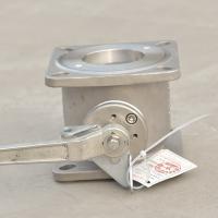 China 3 Inch Aluminum Alloy Square Ball Valve for Quick Release on Truck Tanker Pipeline for sale