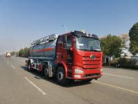 China 15 CBM Hydrochloric Acid Cargo Truck Corrosive Product Tanker EURO 6 Emission Standard for sale