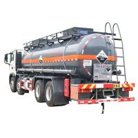 China 18.3 M3 Cargo Truck Sinotruk Howo Corrosive Tanker Maximum Speed 79 Km/H Corrosion Resistance for sale