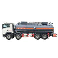China 18.3 M3 Cargo Truck Sinotruk Howo Corrosive Tanker Maximum Speed 79 Km/H Corrosion Resistance for sale