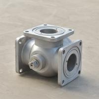 China 4-Way Tee Ball Valve Stainless Steel Customized Support for Open and Close of Pipeline for sale