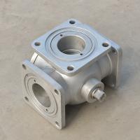 China 4-Way Tee Ball Valve Stainless Steel Customized Support for Open and Close of Pipeline for sale