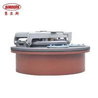 China Working Voltage Customized 16 20 Aluminum Alloy European Standard Manhole Cover for Oil Tank Truck Trailers for sale