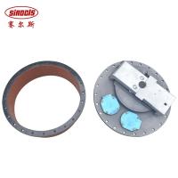 China Working Voltage Customized 16 20 Aluminum Alloy European Standard Manhole Cover for Oil Tank Truck Trailers for sale