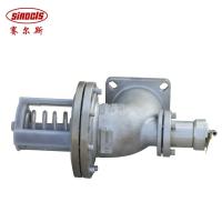 China 4 Inch Plastic Lined Pneumatic Subsea Valve for Tank Truck Flange Size 4