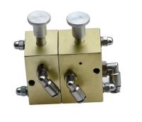 China Compressed Air Applicable Aluminum Alloy 2 Compartment Pneumatic Combination Switch for Tank Truck Certificate for sale