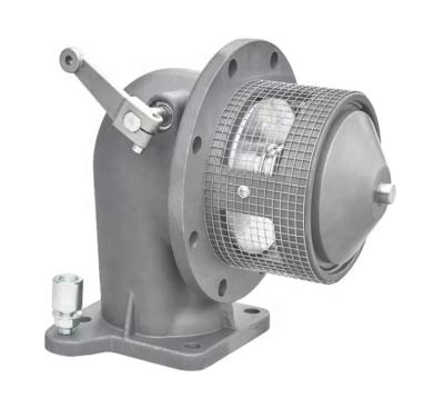 China 3kg Aluminum Alloy Manual Emergency Shut off Valve for Tank Trucks Nominal Diameter 4 for sale