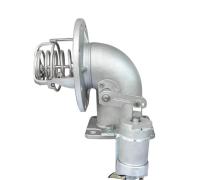 China Nozzle Stainless Steel Subsea Valve for Chemical Tank Truck Opening Method Manual/Pneumatic for sale