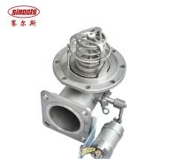 China Nozzle Stainless Steel Subsea Valve for Chemical Tank Truck Opening Method Manual/Pneumatic for sale