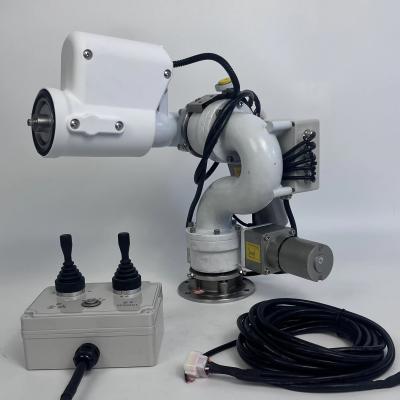 China Max Flow 1100LPM Electric Multifunctional Aluminum Alloy Water Cannon Sprayers with ±45° Horizontal Angle for sale