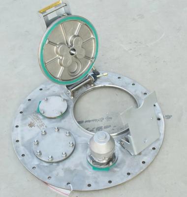 China Aluminum Alloy European Standard Manhole Cover With Breathing Emergency Exhaust For Tools for sale