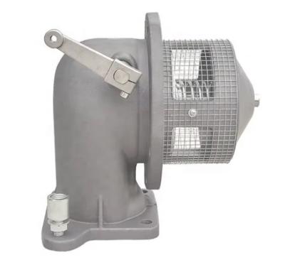 China Sealed Tank Safety Manual Aluminum Alloy Anti-Corrosion Bottom Valve with Max. Operating Temperature 50C for sale