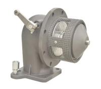 China Sealed Tank Safety Manual Aluminum Alloy Anti-Corrosion Bottom Valve with Max. Operating Temperature 50C for sale