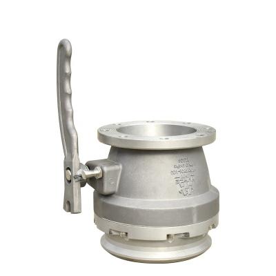 China Manual 4 Inch Aluminum Alloy Bottom Valve Kit for Oil Tanker Loading/Unloading Customized Support OEM and Manual for sale