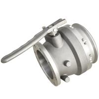 China Manual 4 Inch Aluminum Alloy Bottom Valve Kit for Oil Tanker Loading/Unloading Customized Support OEM and Manual for sale