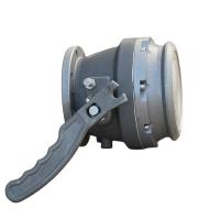 China Manual 4 Inch Aluminum Alloy Bottom Valve Kit for Oil Tanker Loading/Unloading Customized Support OEM and Manual for sale