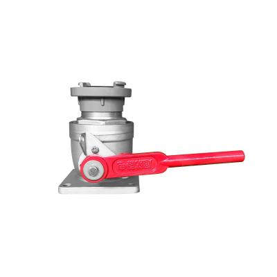 China Waterwheel Systems Square Ball Valve 2 Nozzle Free -20℃ - 150℃ Ambient Temperature for sale