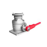 China Waterwheel Systems Square Ball Valve 2 Nozzle Free -20℃ - 150℃ Ambient Temperature for sale
