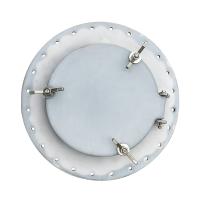 China Easy to Safety Valve Strong Advantages in Acid Resistant Steel Lined Plastic Manhole Cover for sale