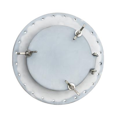 China Easy to Safety Valve Strong Advantages in Acid Resistant Steel Lined Plastic Manhole Cover for sale