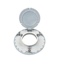 China Easy to Safety Valve Strong Advantages in Acid Resistant Steel Lined Plastic Manhole Cover for sale