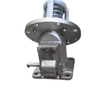 China High Strength Huate Logo Stainless Steel Lined Plastic Angle Valve for Control and Regulation Advantage for sale
