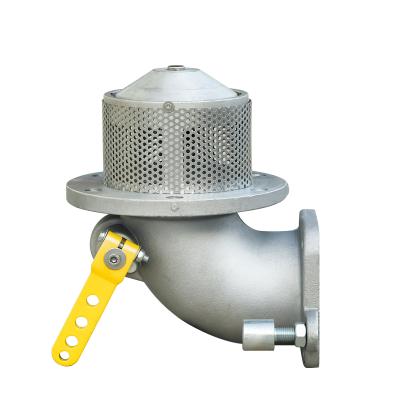 China Nozzle Aluminum Alloy 3 Inch Manual Emergency Shut-off Valve for Normal Ambient Temperature for sale