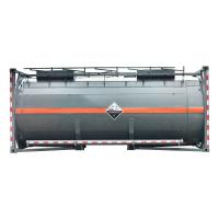 China Standard 20 Foot Stainless Steel Tank Container For Corrosive Material Transportation for sale