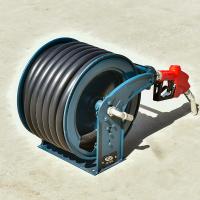 China Leakproof 25m Oil Tanker Hose Reel for Pressure Chemical Transfer in Chemical Plants and Oil Depots Tool for sale