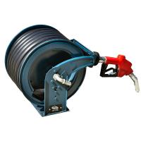 China Fuel Handling Made Easy 15M Corrosion-Resistant Oil Tanker Reel with 6'' Acid/Alkali-Resistant Hose Tool OEM Accepted for sale