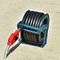 China Fuel Handling Made Easy 15M Corrosion-Resistant Oil Tanker Reel with 6'' Acid/Alkali-Resistant Hose Tool OEM Accepted for sale