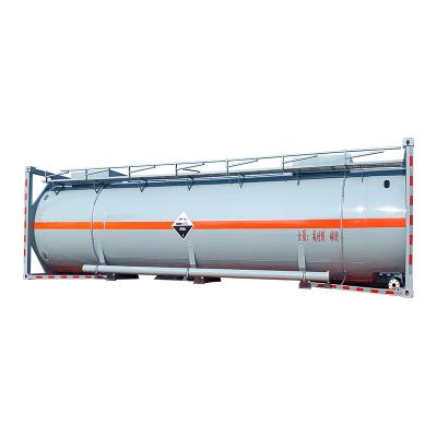 China 30 Feet Stainless Steel ISO Tank Container For Transportation Corrosion Preventive for sale