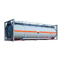 China 30 Feet Stainless Steel ISO Tank Container For Transportation Corrosion Preventive for sale