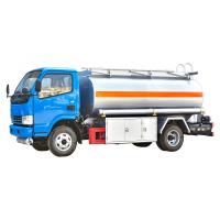 China Durable Right Hand Drive 4X2 4-6L 5000KG Fuel Oil Tanker Truck Transport Vehicle Engine for sale