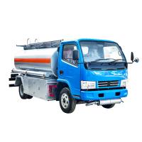 China Durable Right Hand Drive 4X2 4-6L 5000KG Fuel Oil Tanker Truck Transport Vehicle Engine for sale