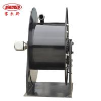 China 15m Dedicated Steel Frame Auto-Rotating Reel for Tanker Truck Confined Spaces Tools Industrial-Grade and Long-Lasting for sale
