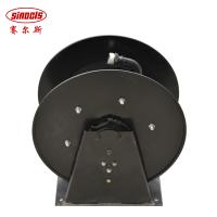 China 15m Dedicated Steel Frame Auto-Rotating Reel for Tanker Truck Confined Spaces Tools Industrial-Grade and Long-Lasting for sale